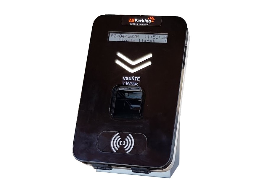 Entry terminals - references | AS Parking - Car Park Technology