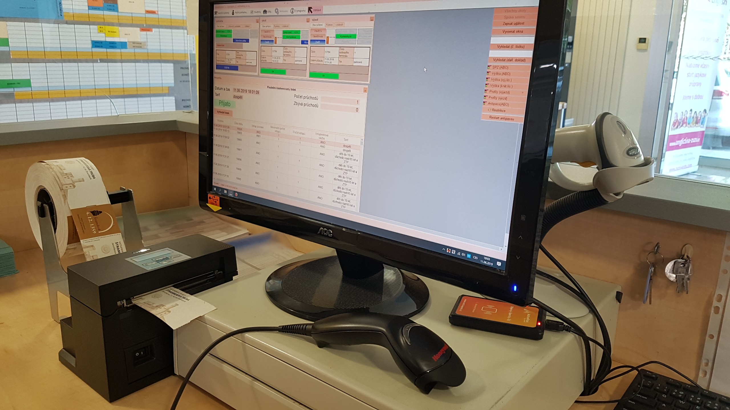 Manned pay station | AS Parking - Car Park Technology